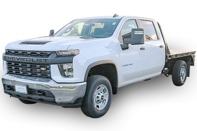 2022 Chevy Silverado 2500HD (SRW) Flatbed - Crew Cab - Gooseneck ...